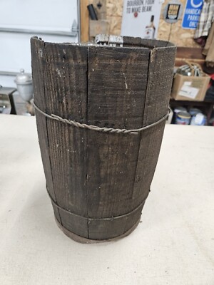 Primitives - Antique Wood Barrel