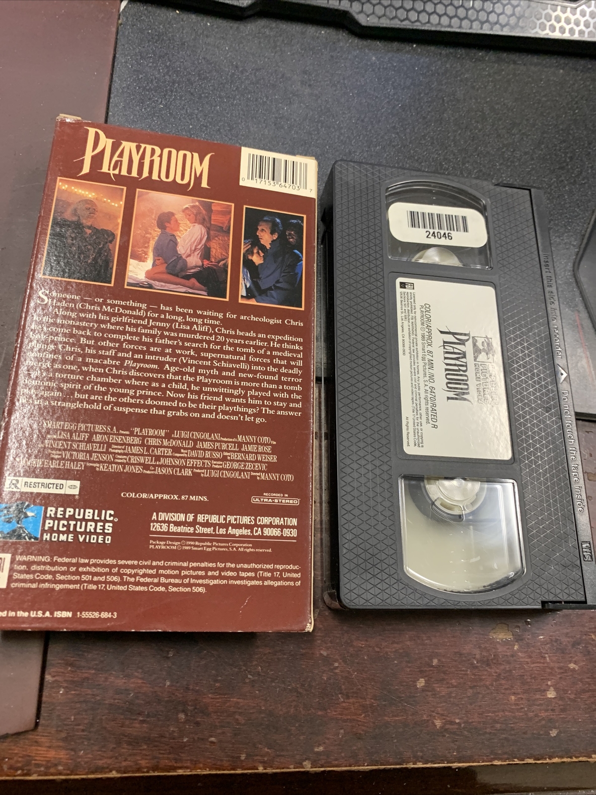 Playroom VHS 1989 Horror **PROMO SCREENER** RARE 17153647037| eBay