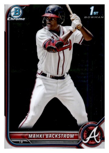 2022 Bowman Chrome Prospects Mahki Backstrom FBC BCP-121 | eBay