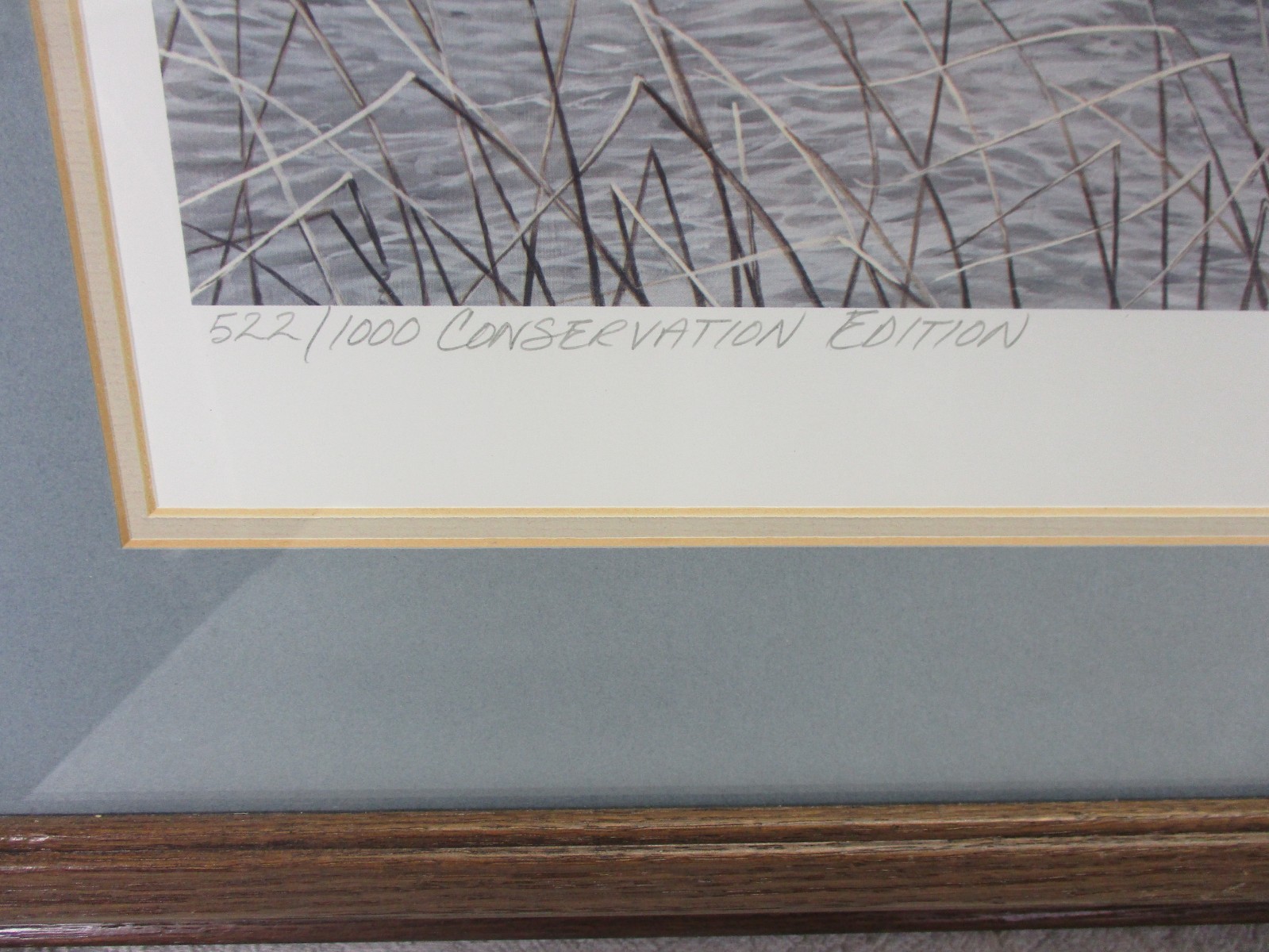 Vintage 1985 HAWKEYE PINTAILS DUCKS Framed Print Signed by Buzz Balzer ...