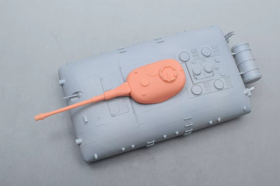 1/72 German Tank No. 10 model Pz.x.USf 3D printed tank model resin kit ...