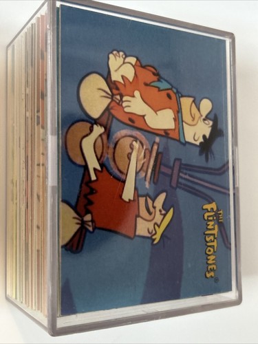 THE FLINTSTONES Complete Set 100 Cards Plus 10 Coloring cards Vintage ...