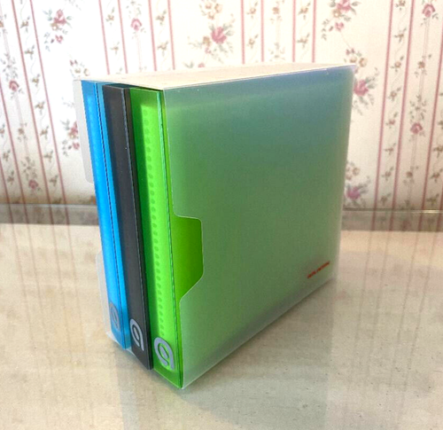 Atlantic Plastic 3 Booklet Box Set CD/DVD Holder Holds 36 Disc | eBay
