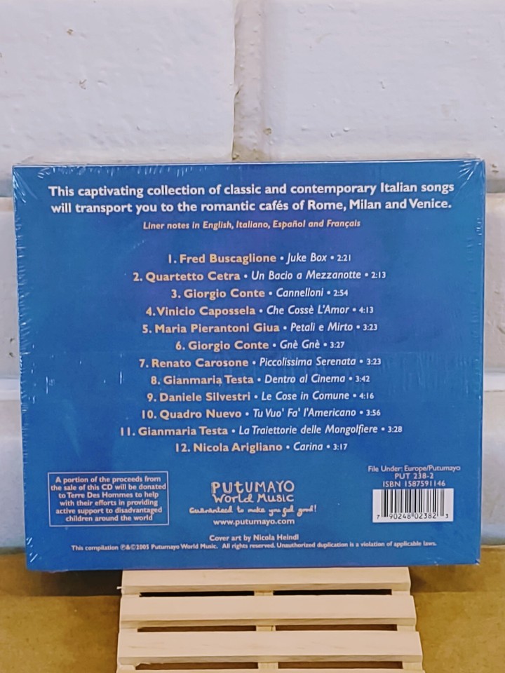 PUTUMAYO PRESENTS ITALIAN CAFE- CD (2005) | eBay