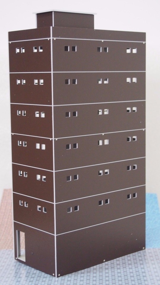 Outland Models Train Railway Modern Tall Business Building Office HO OO ...