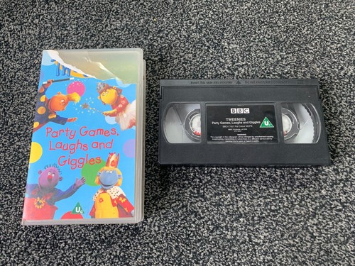 TWEENIES : PARTY GAMES, LAUGHS AND GIGGLES - BBC CBeebies 2000 VHS PAL ...