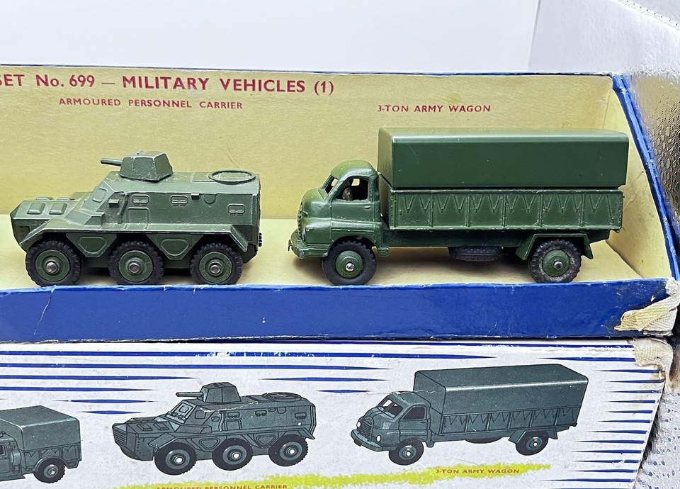 Dinky Gift Set 699 Military Vehicles. Excellent in Good Original Box ...