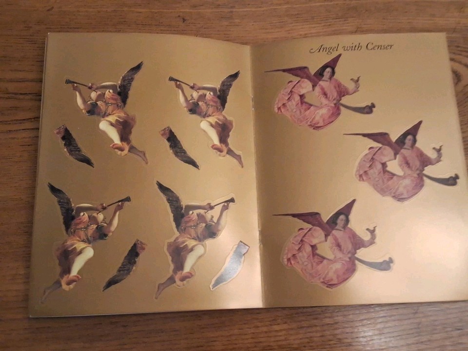 40 punch out Angels Christmas Cherubs Tags Decorations Cardmaking ...