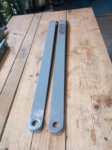 Massey Ferguson 9 hole drawbar stays, pair of original to fit grey ...