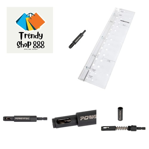 Precision Shelf Pin Jig with 5mm Self-Centering Bit for Flawless ...
