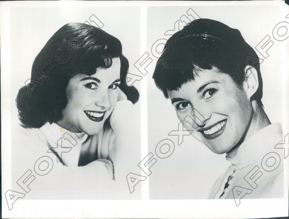 1955 Actress Nancy Hadley in Those Whiting Girls Press Photo | eBay