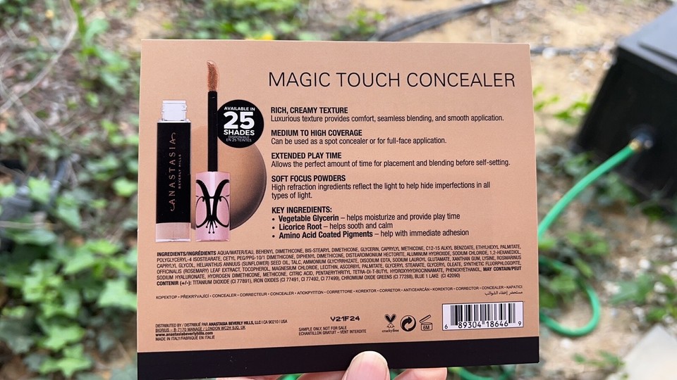 Anastasia Beverly Hills Magic Touch Concealer 6 Shade Sample Card | eBay