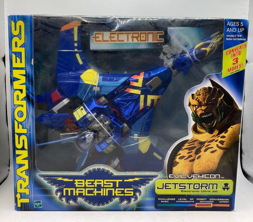 Transformers Beast Machines Jetstorm Ultra Class Beast Wars Electronic ...