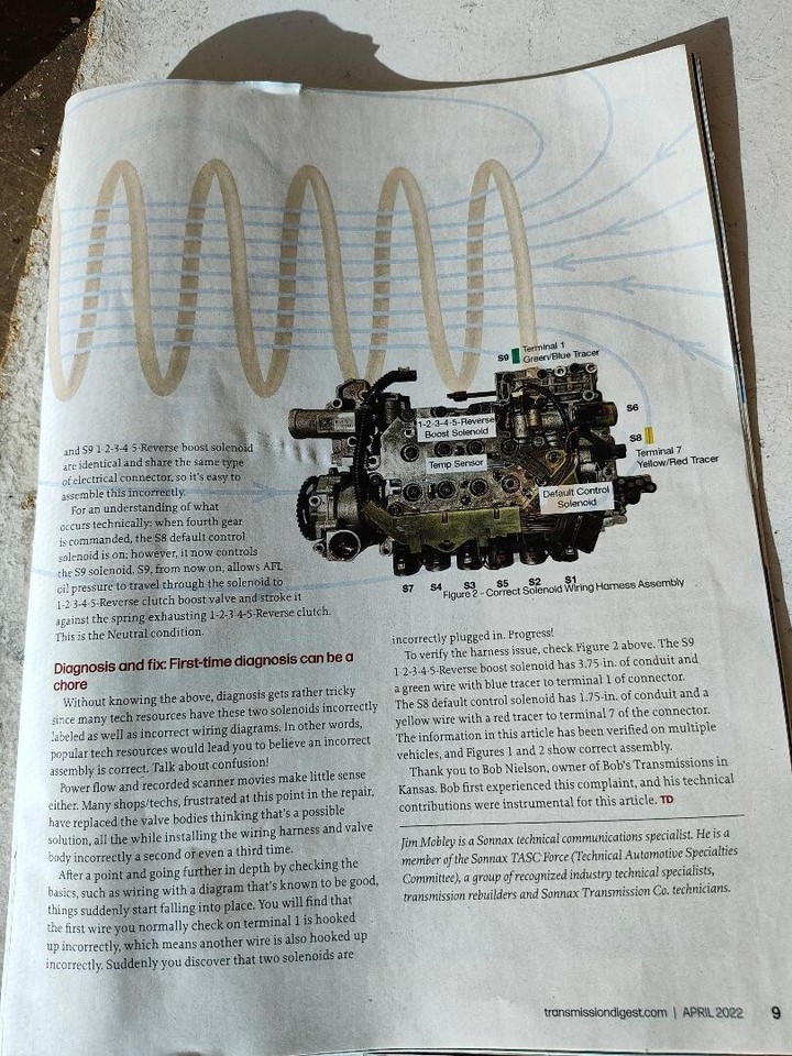 8L90 Harness with Temperature Sensor TOT 24274606 internal | Direct ...