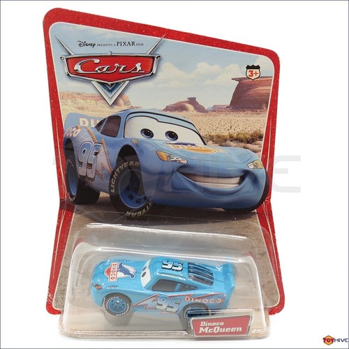 Disney Pixar Cars Blue Dinoco McQueen Desert Scene card 16 back 16C A29 ...
