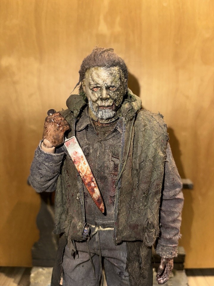Custom Halloween H40 Michael Myers Old Man Hobo1/6 Figure By Ones And ...