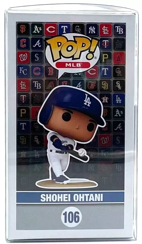 Funko Pop Shohei Ohtani # 106 MLB LA Dodgers New NM/Mint w/ Protector ...