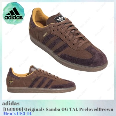 adidas Originals Samba OG TAL Preloved Brown / Shadow Brown IG8906 Men ...