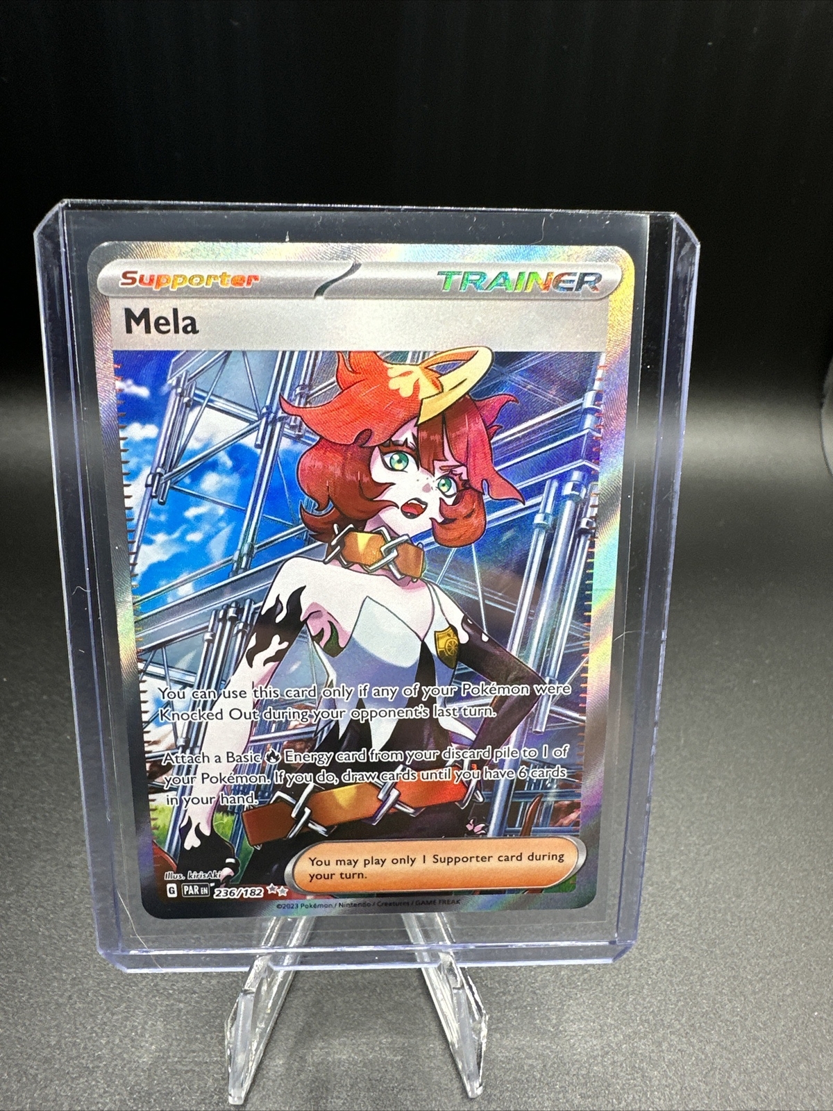 Mela TCG 236/182 Paradox Rift Pokemon Ultra Rare Holo | eBay