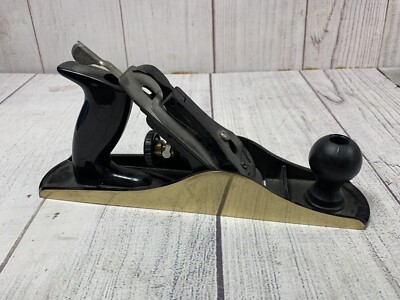 VINTAGE AMT BRASS PLATED WOOD WORKING PLANE - 2 X 11 1/2” - Free Ship ...