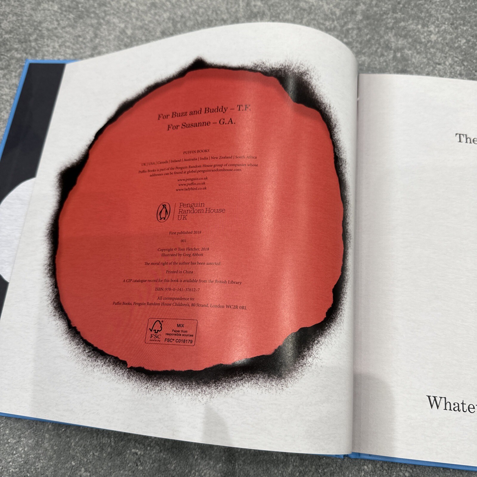 There's a Dragon in Your Book by Tom Fletcher (Hardcover, 2018) for ...