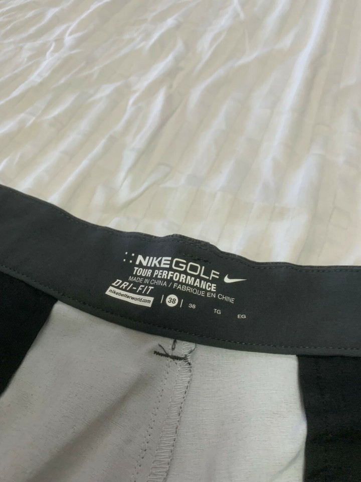 NIKE GOLF DRI FIT TOUR PERFORMANCE MENS SHORTS SIZE 38 | eBay
