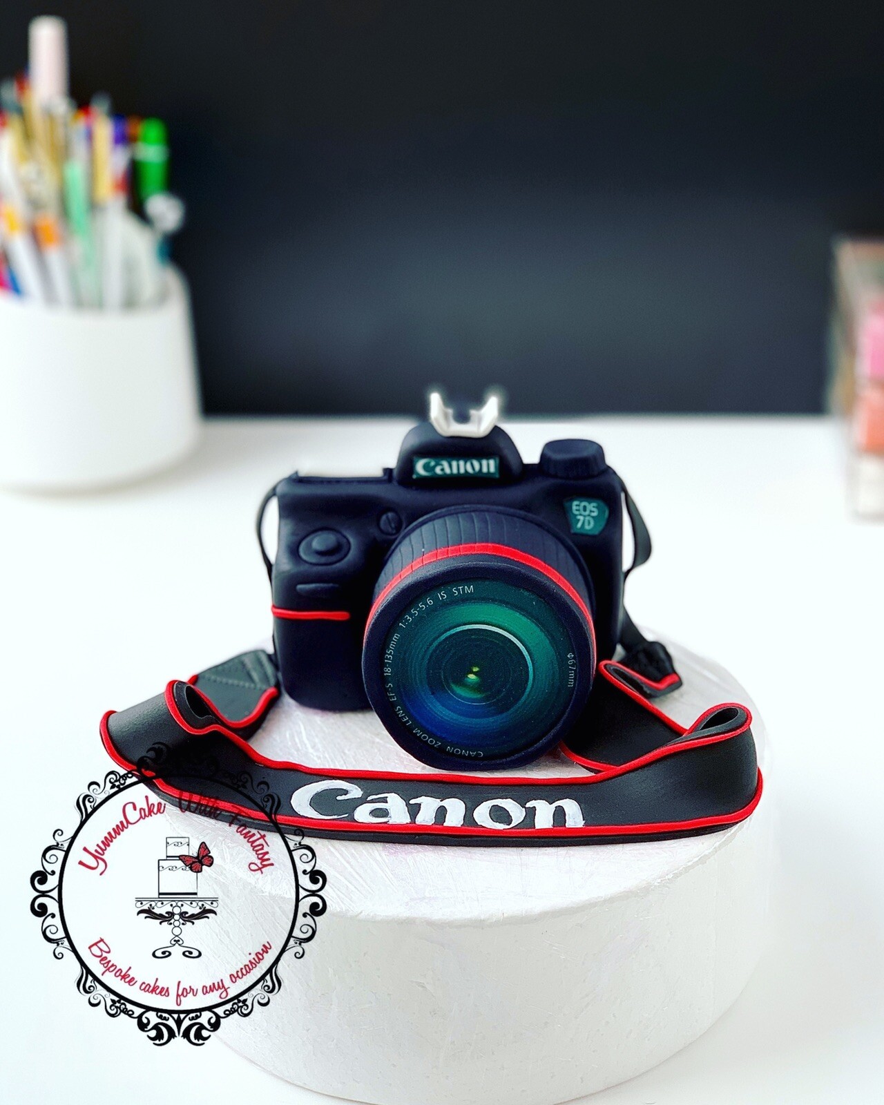 Camera Edible Fondant Handmade Birthday cake topper | eBay UK