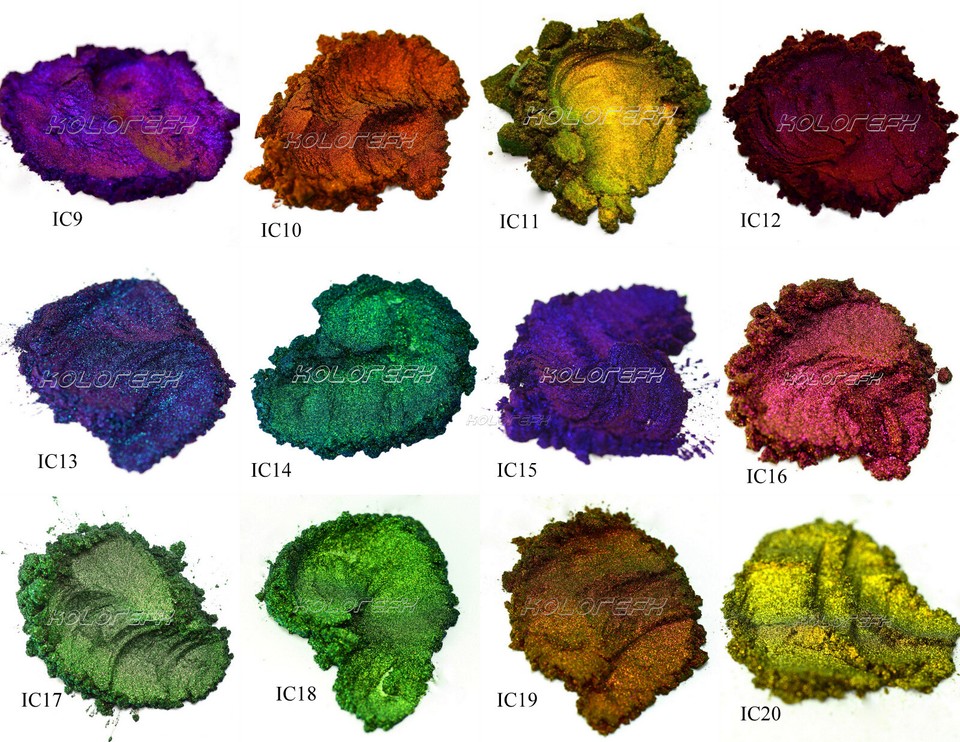 KolorEFX Intense Colorshift Pearl Multichrome Pigment Paint Resin Art ...