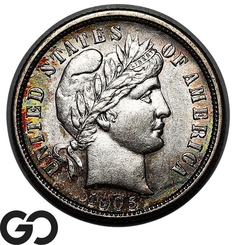 1905-O Barber Dime, Beautiful Choice BU++ | eBay