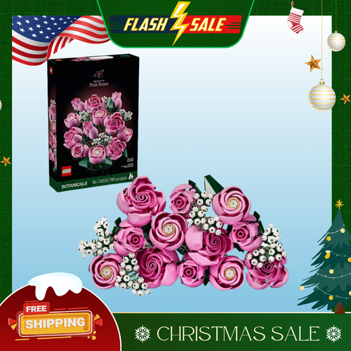 [HOT SALE] LEGO Botanicals Bouquet of Pink Roses 10374 Building Kit ...
