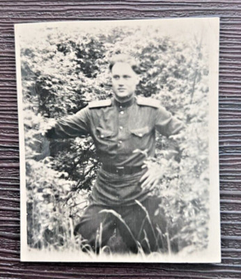 1950s Soviet Man USSR photo Soviet Young man Handsome Guy Millitary ...