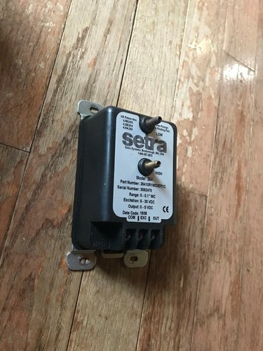 SETRA MODEL 264 DIFFERENTIAL PRESSURE TRANSDUCER | eBay