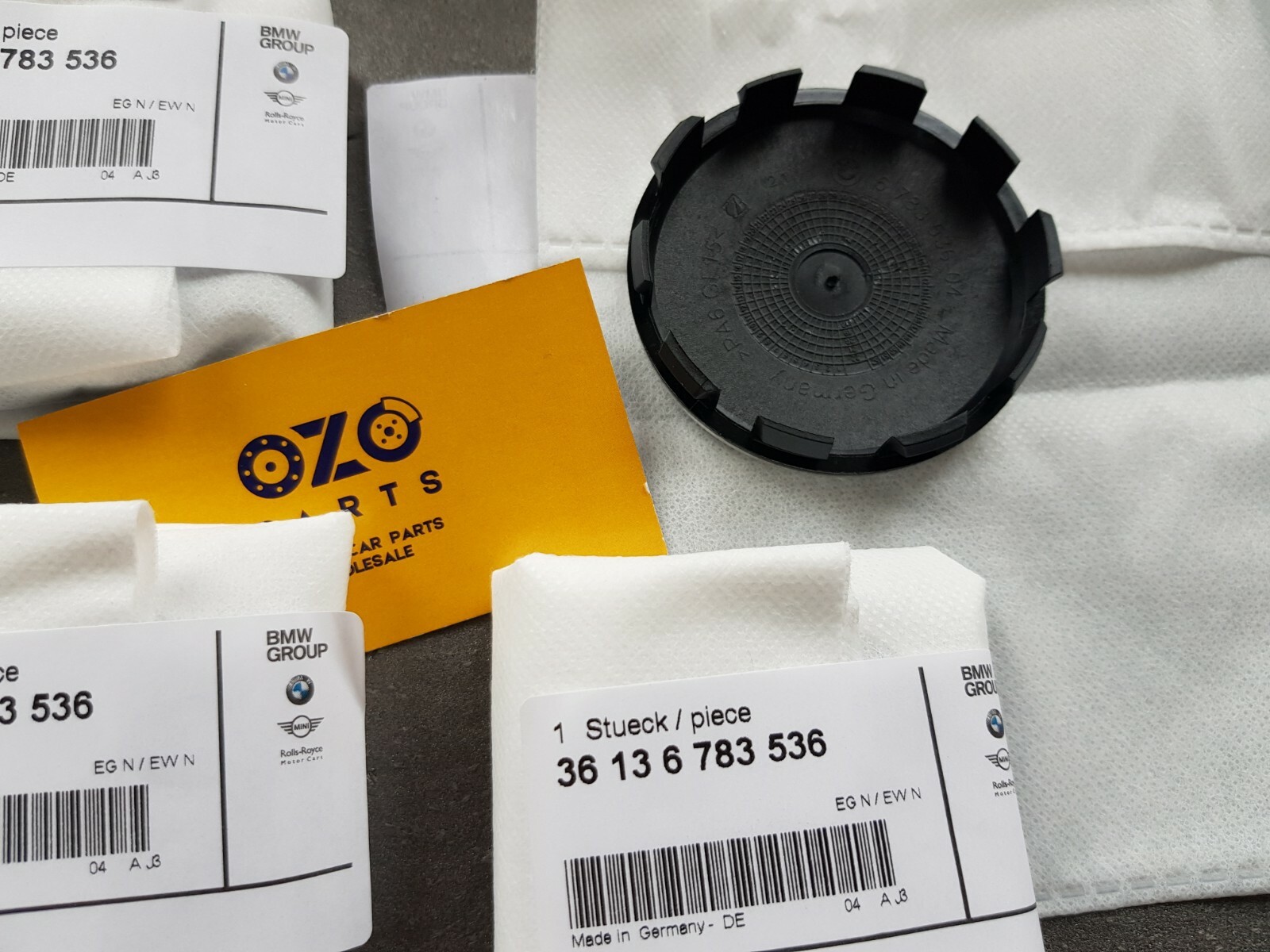 4x Genuine BMW Alloy Wheel Center Cap 36136783536 68mm | eBay