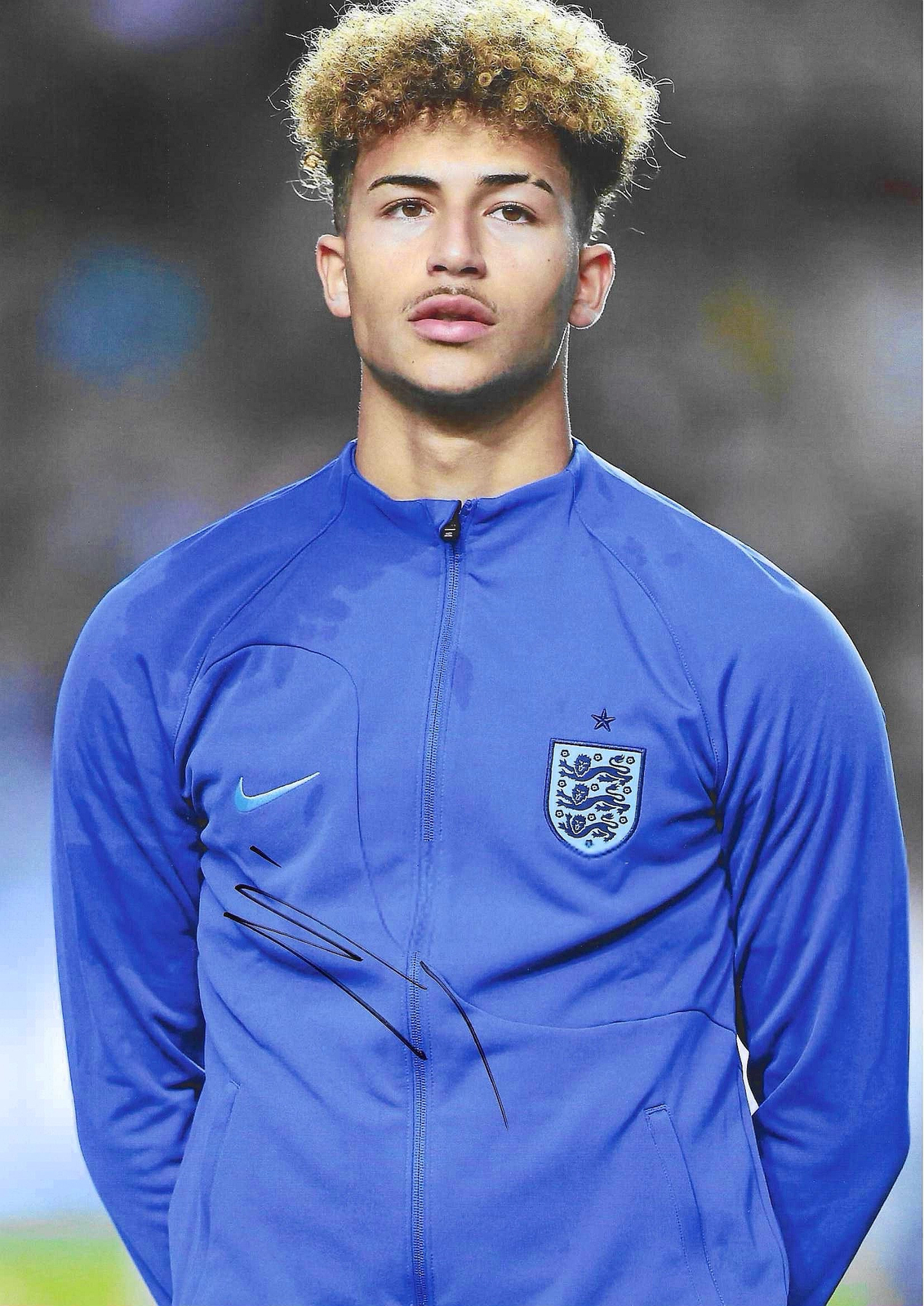 Mateo Joseph - Leeds United & England U20 - Signed A4 Photo | eBay UK