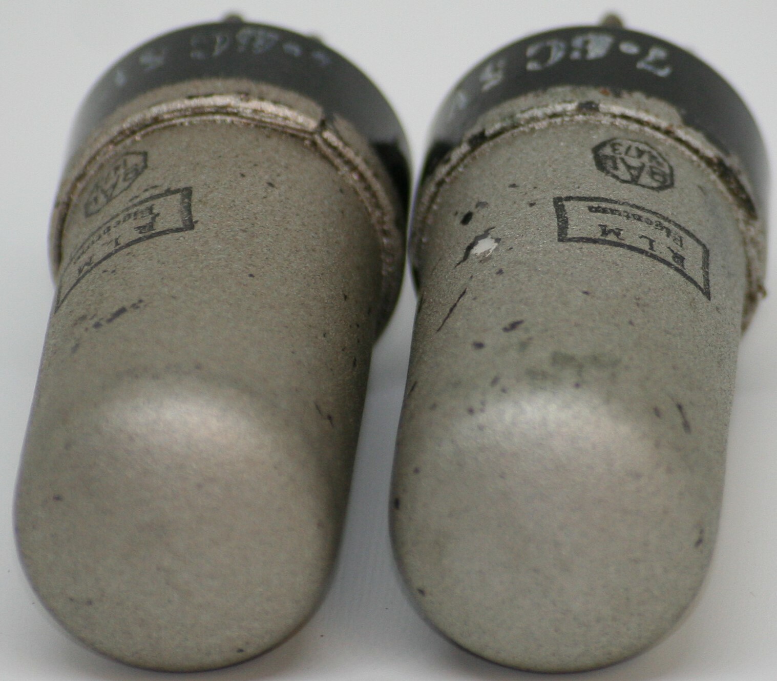 6c5 g tube pair Valvo Germany preamp tubes amplifier 6j7 6j5 l63 6sn7 ...