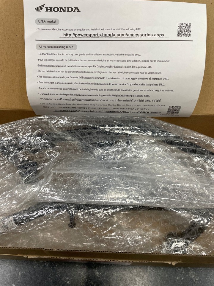 (30) HONDA CRF300L 2021, 2022, 2023 REAR CARRIER 08L70-K1T-E10 | eBay UK