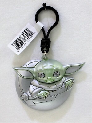 Disney 100 Figural Bag Clip 3D Character Key Chain - The Mandalorian ...