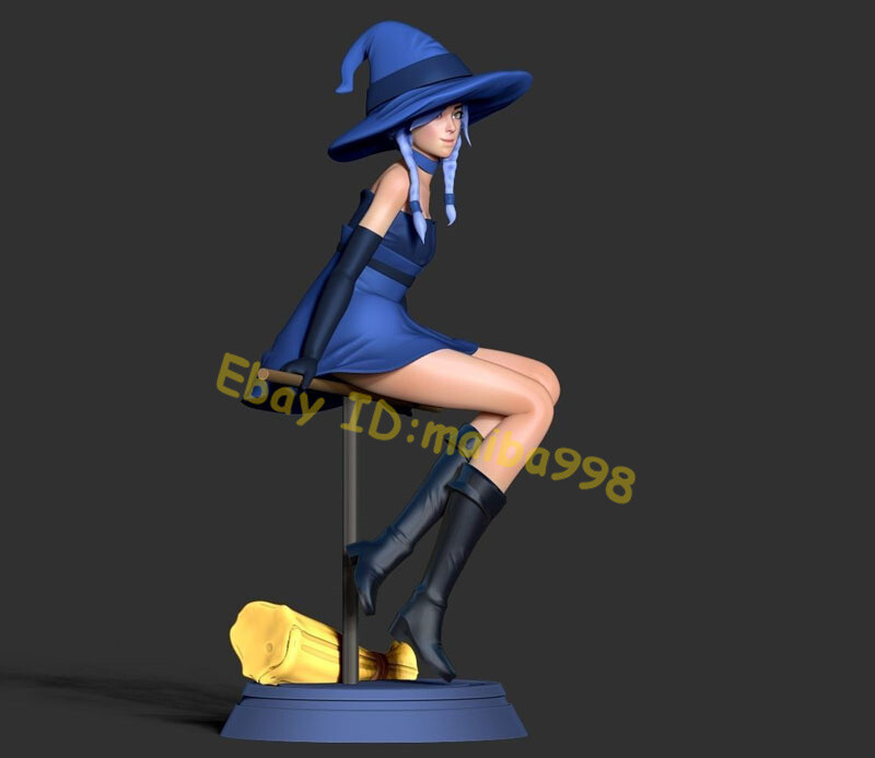 1/8 1/6 Witch Girl 3D Print Garage Kit Figure Model Kit Unpainted ...