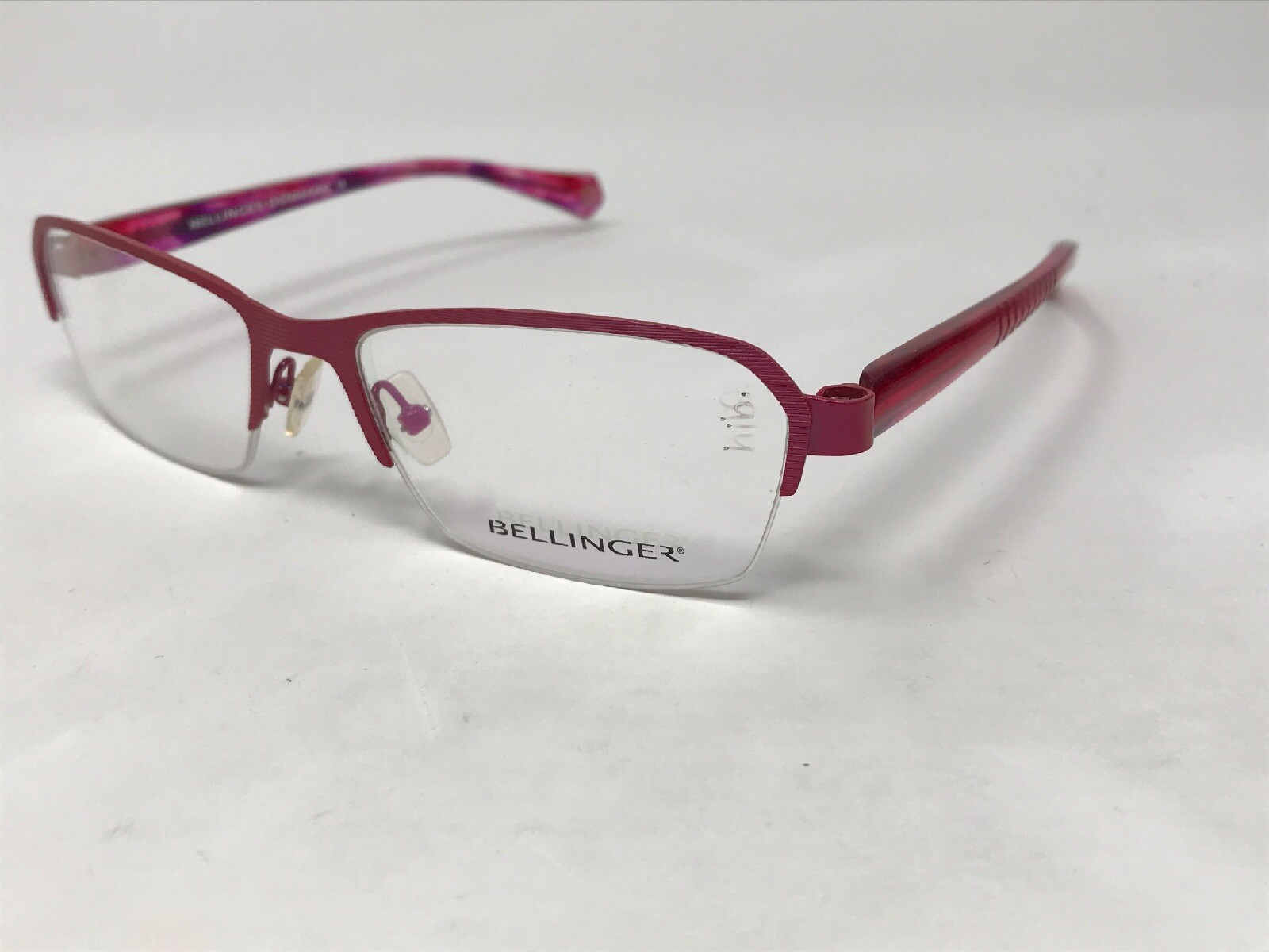 BELLINGER DENMARK “SPIRAL-6” Eyeglasses Frame C.6700 Half Rim 55-16mm ...