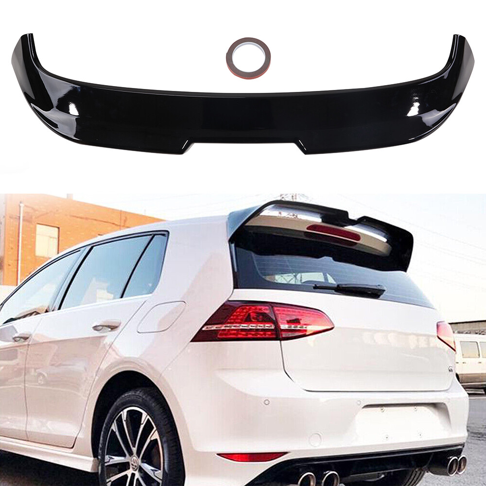 OS Style Rear Window Roof Spoiler Wing Lip For VW Golf7 MK7 MK7.5 GTI ...