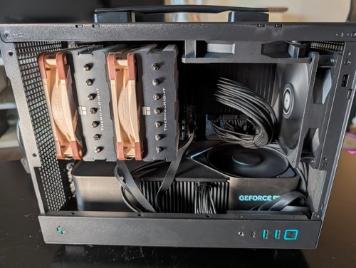 RTX 4090 Founders Ultimate Custom Gaming PC SFF Portable Mini-ITX | eBay