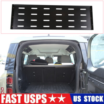 Black Rear Cargo Basket Rack Luggage Storage Carrier For LR Defender ...