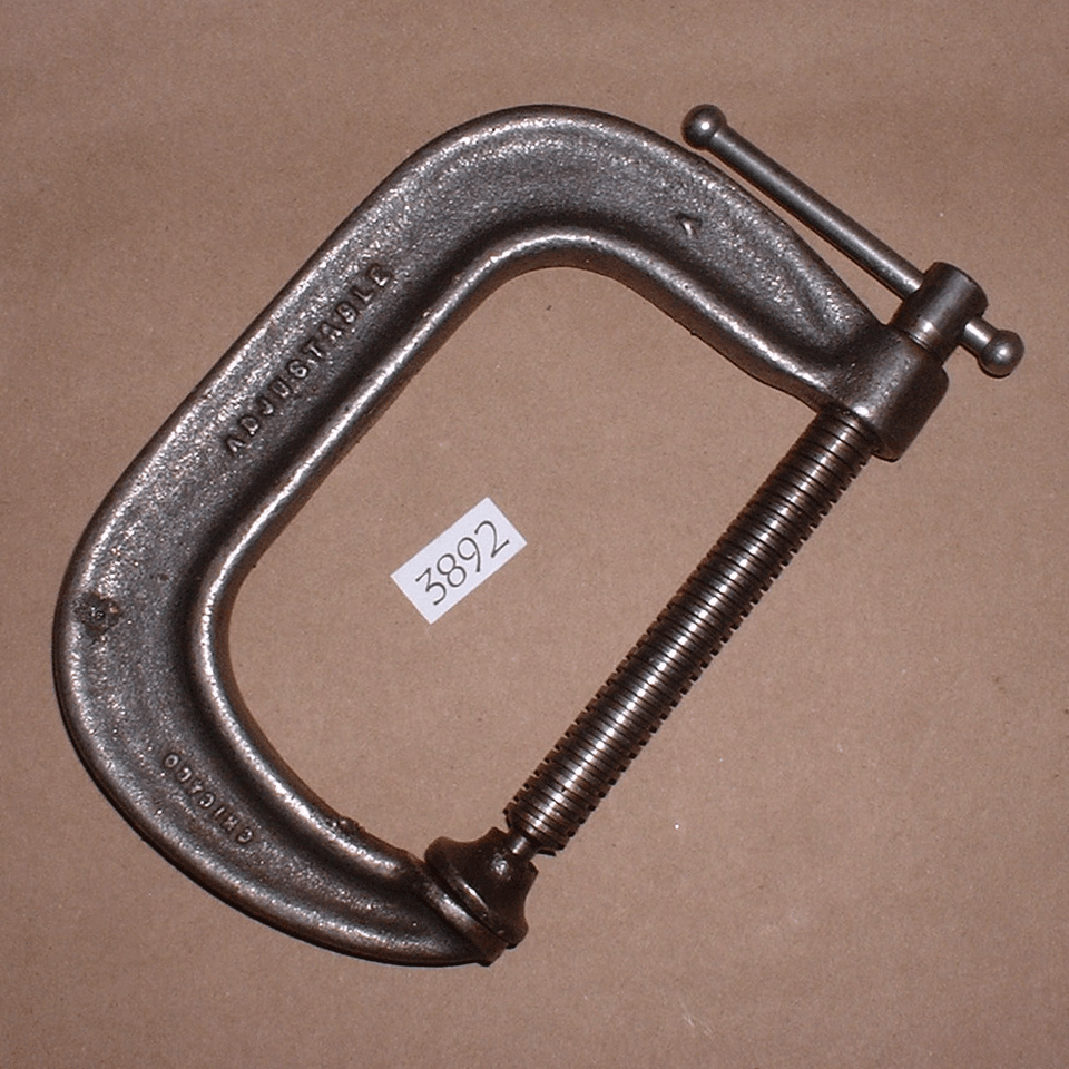 Vintage Adjustable Brand C-Clamps - Made in USA (select one) | eBay