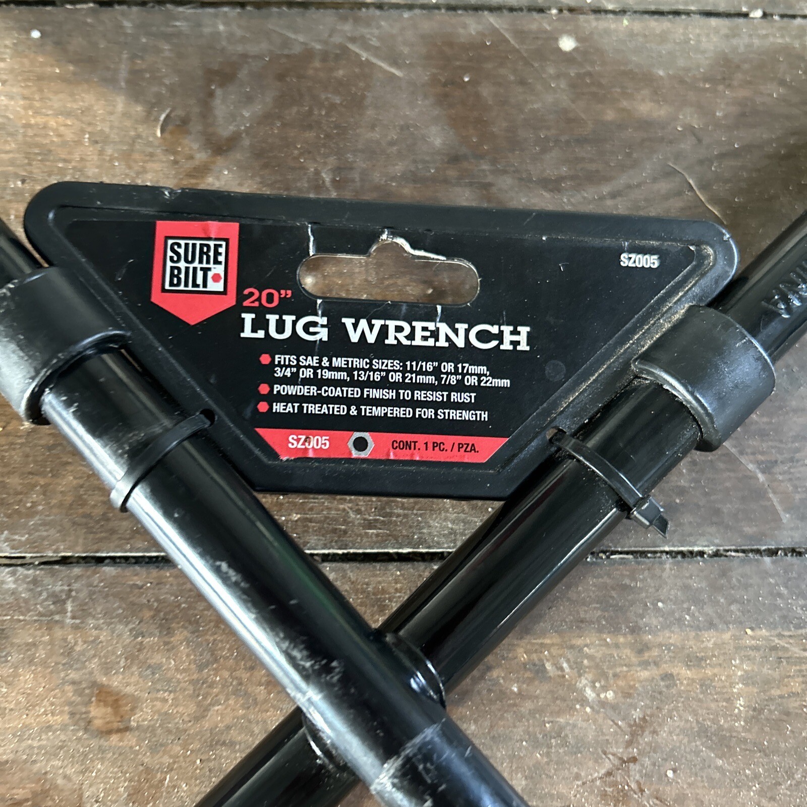 Sure Bilt 20" SAE/Metric Heavy Duty Lug Wrench | eBay