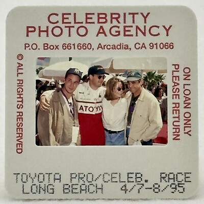 George Clooney Sherry Stringfield Anthony Edwards’95 Pro Celeb Race ...