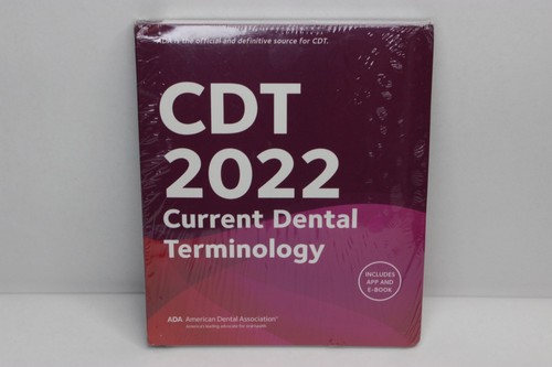 NEW CDT 2022: Current Dental Terminology Book and App, Updated Codes ...
