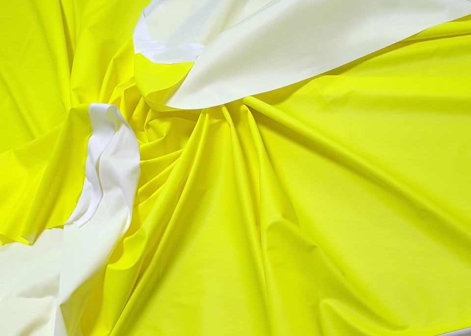 Matte Fluorescent Vinyl Pleather Stretch Neon Clothing Waterproof ...