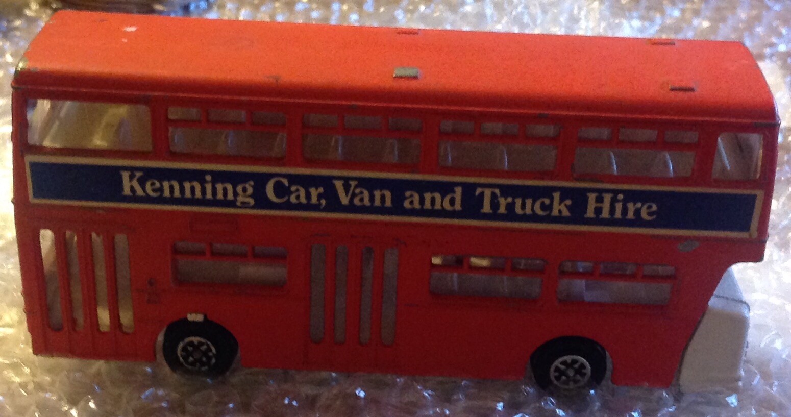VINTAGE DINKY TOYS ATLANTEAN BUS KENNING MOTOR GROUP 4 3/4" LONG ...