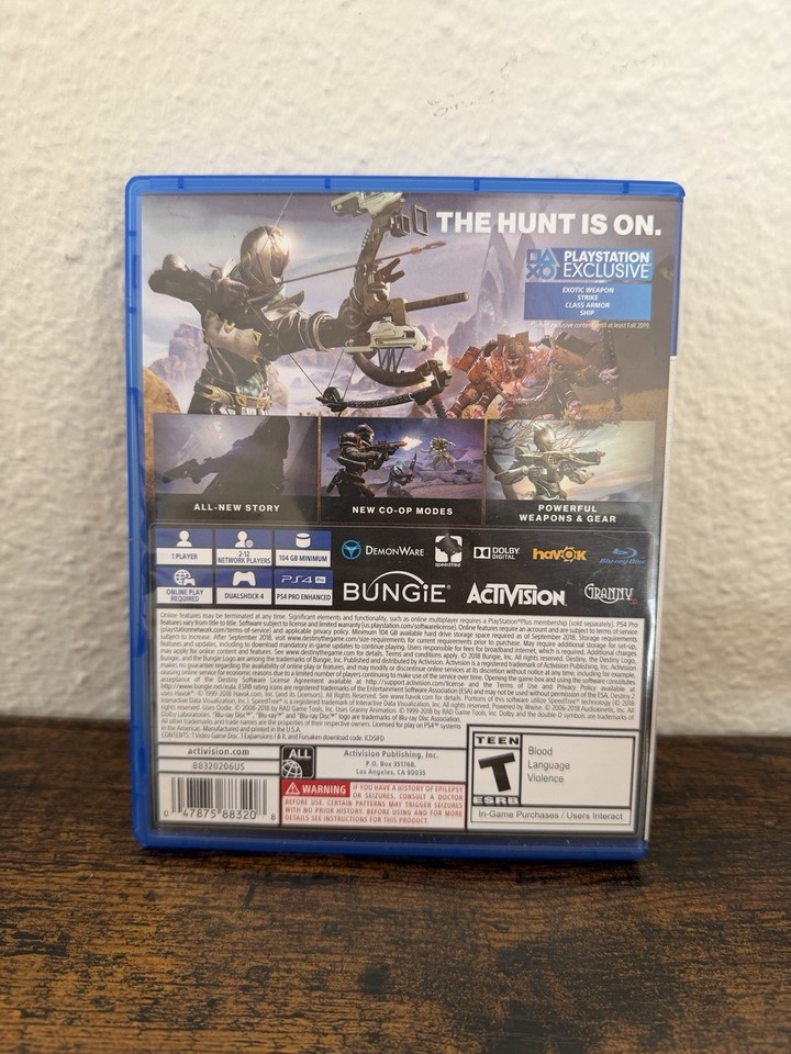 Destiny 2 Forsaken Legendary Collection PlayStation 4 PS4 (Includes ...