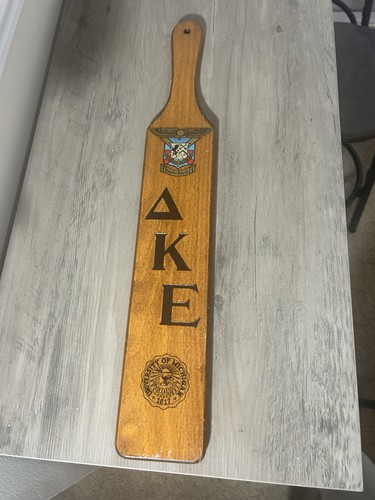 univerity of michigan fraternity sorority paddle Delta Kappa Epsilon go ...